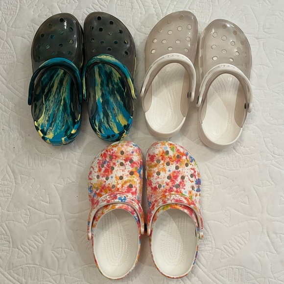 CROCS | Shoes | 3 Pair Crocs Set | Poshmark